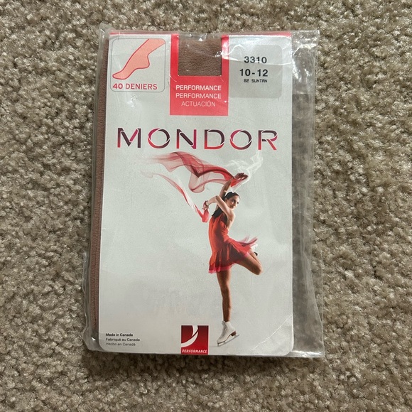 Mondor | Other | Mondor Footed Skating Tights In Suntan | Poshmark